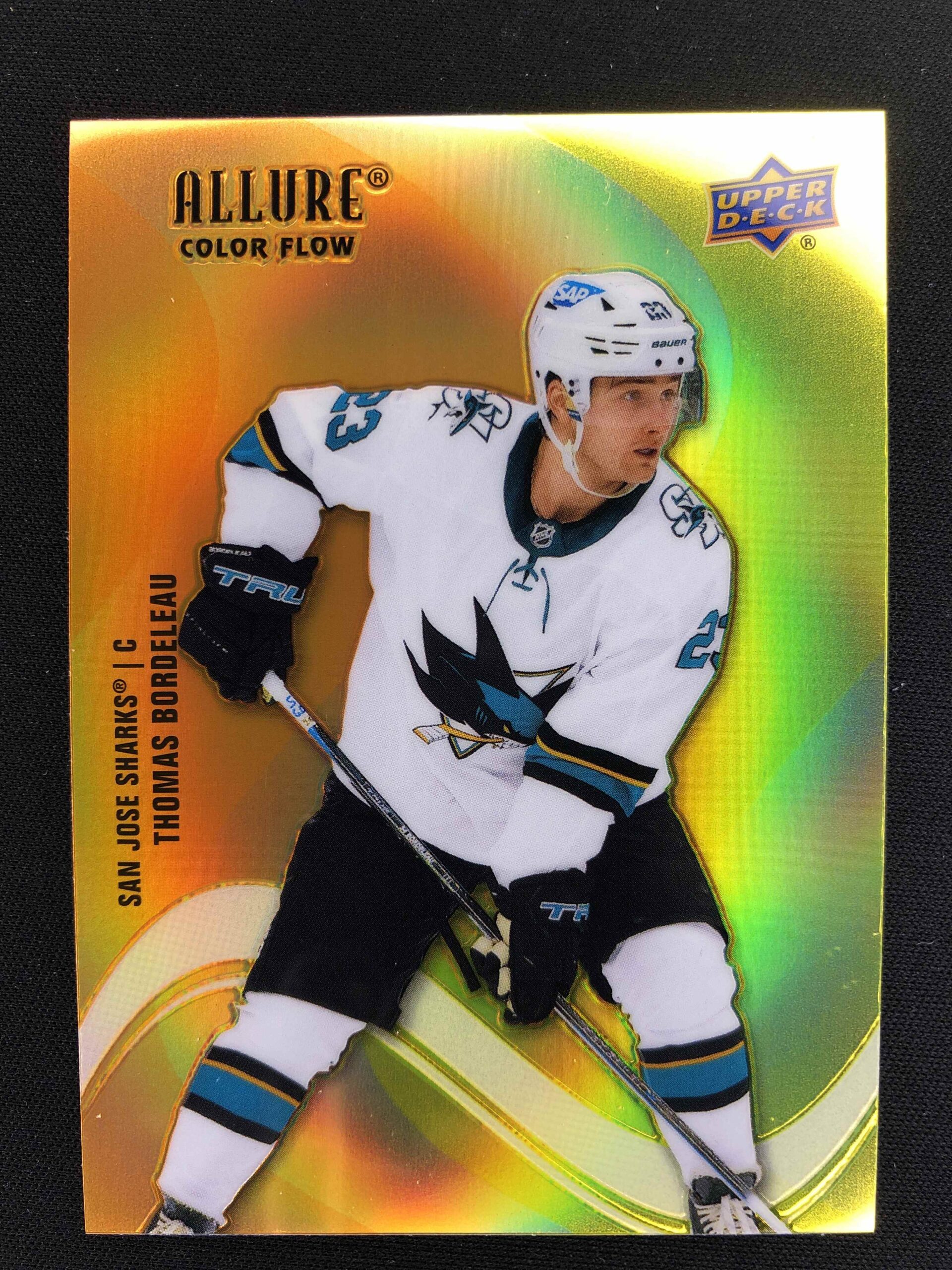 2022/2023 Upper Deck Allure Color Flow – Orange Yellow SF-49 Thomas ...