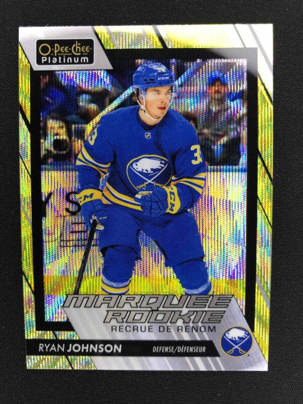 2023/2024 Upper Deck OPC Platinum Neon Yellow Surge Marquee Rookie 251 ...
