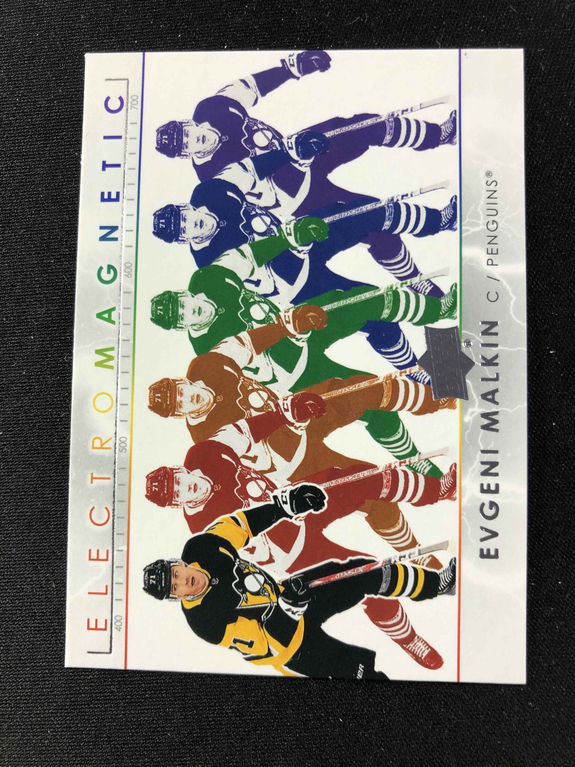 2021/2022 Upper Deck Series 1 Electromagnetic EM-16 Evgeni Malkin ...